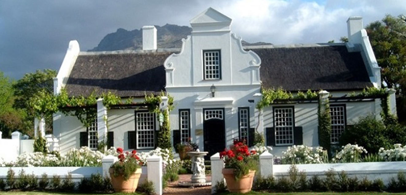 Historic Cape Dutch Architecture - Mathew Transport & Tours